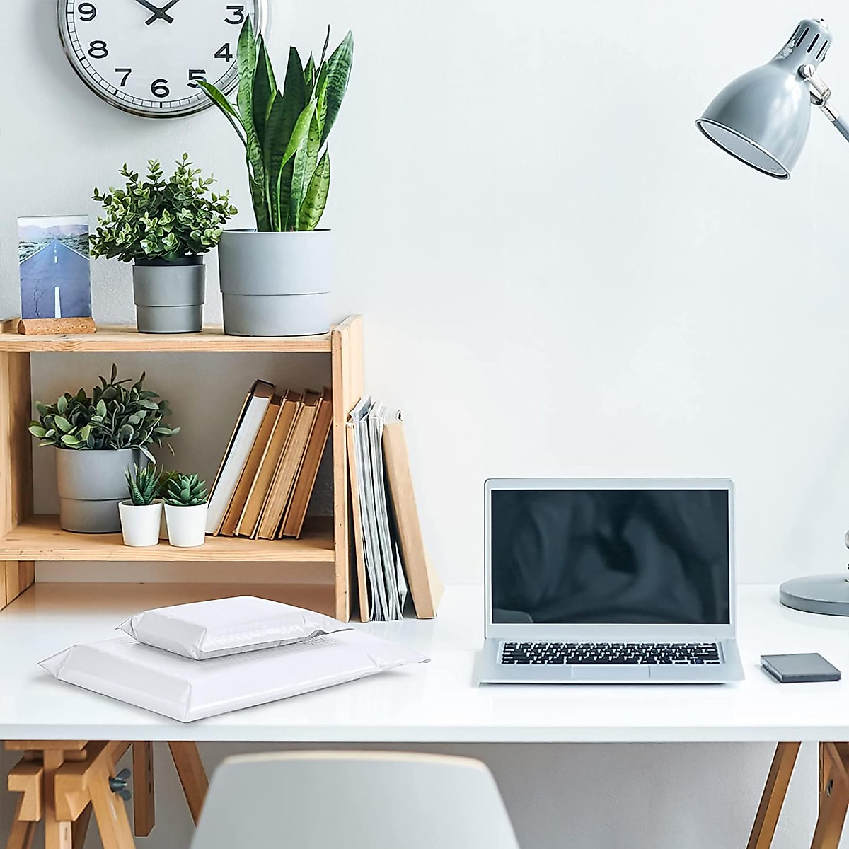 Fuxury White Bubble Mailers 10.5x16 Inch 25 Pack, Self Seal Padded Envelopes Waterproof Shipping Bags, Padded Mailers, Bubble Bags for Mailing, Packaging, Small Business, #5