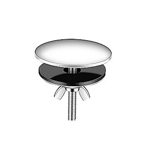 Stainless Steel Kitchen Sink Hole Cover 3 Inch Faucet Hole Cover Kitchen Sink Tap Hole Plate Stopper Cover Blanking Metal Plug