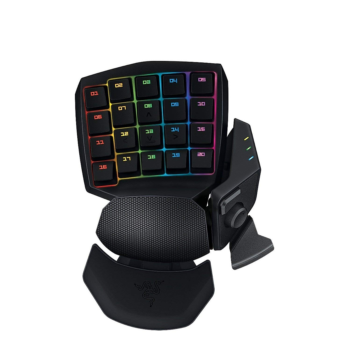 Razer Orbweaver Chroma Gaming Keypad: Mechanical Key Switches - 30 Programmable Keys - Customizable Chroma RGB Lighting - Programmable Macros - Classic Black
