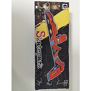 Mini Finger Toy Skateboard Park Ramp Kit, MOMSIV Fingerboard Half Pipe Ultimate Parks Training Props Accessories for Kids Adult (Style D)