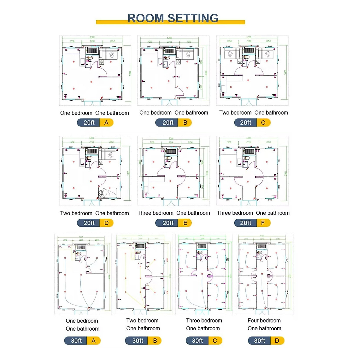 Mobile Tiny Home Modern 3 Bedroom Prefab Luxury Expandable Container House