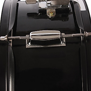 Professional Marching Snare Drum & Drum Stick & Strap & Wrench Kit Black (Marching Snare Drum)