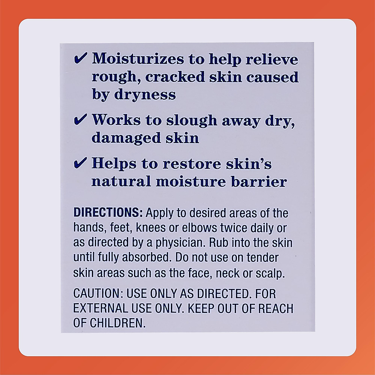 Rugby Urea 20% Intensive Hydrating Cream - Urea Cream for Feet, Hands, Knees, and Elbows - 20% Urea Intensive Strength Cream - 3 Oz