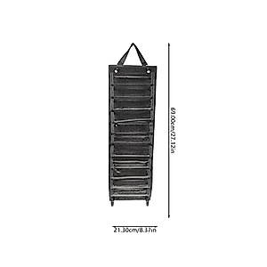 SEWACC Roll Large Bathroom Capacity Home Rack Studio Hanging Simple Layered Bags Kitchen Craft Single-Side Room Lightweight Shoe Bedroom Any Practical Organizer Multi- Organizing Clothes