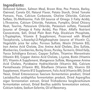 Blue Buffalo True Solutions Perfect Skin & Coat Natural Adult Dry Cat Food, Salmon 11-lb