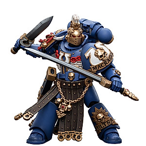 JOYTOY Warhammer 40,000 1/18 Action Figure Ultramarines Honour Guard Chapter Champion Collection Model Figures (4.88inch)