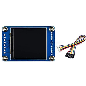 NGW-1pc 1.54inch LCD Display Module IPS Screen 65K RGB Colors 240×240 Resolution SPI Interface