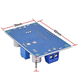 [2 Pack] DC-DC 5A Buck Converter 4-38V to 1.25-36V Step-Down Voltage Regulator High Power Module with LED Display