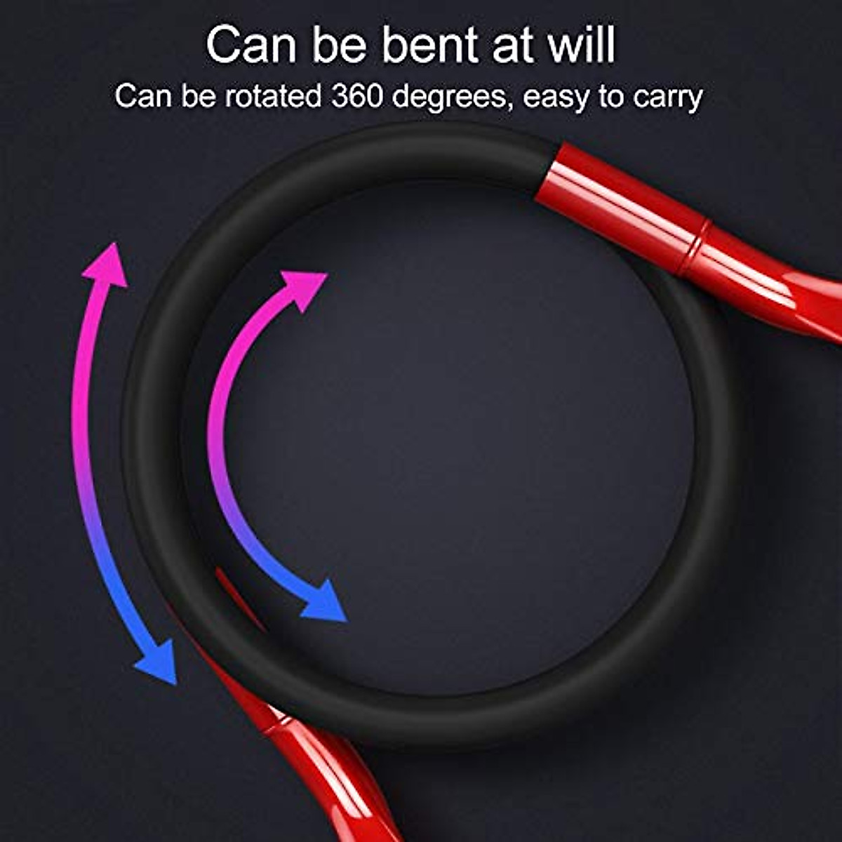 Heave Wireless Earphones,Bluetooth Headphones Neckband in Ear Magnetic Earbuds,Sweatproof Headphones with Mic,48 Hours Standby Time for Home Office Grey