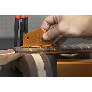 Fret Rocker AND String Height Gauge - Deadly Accurate 100% Made in the USA