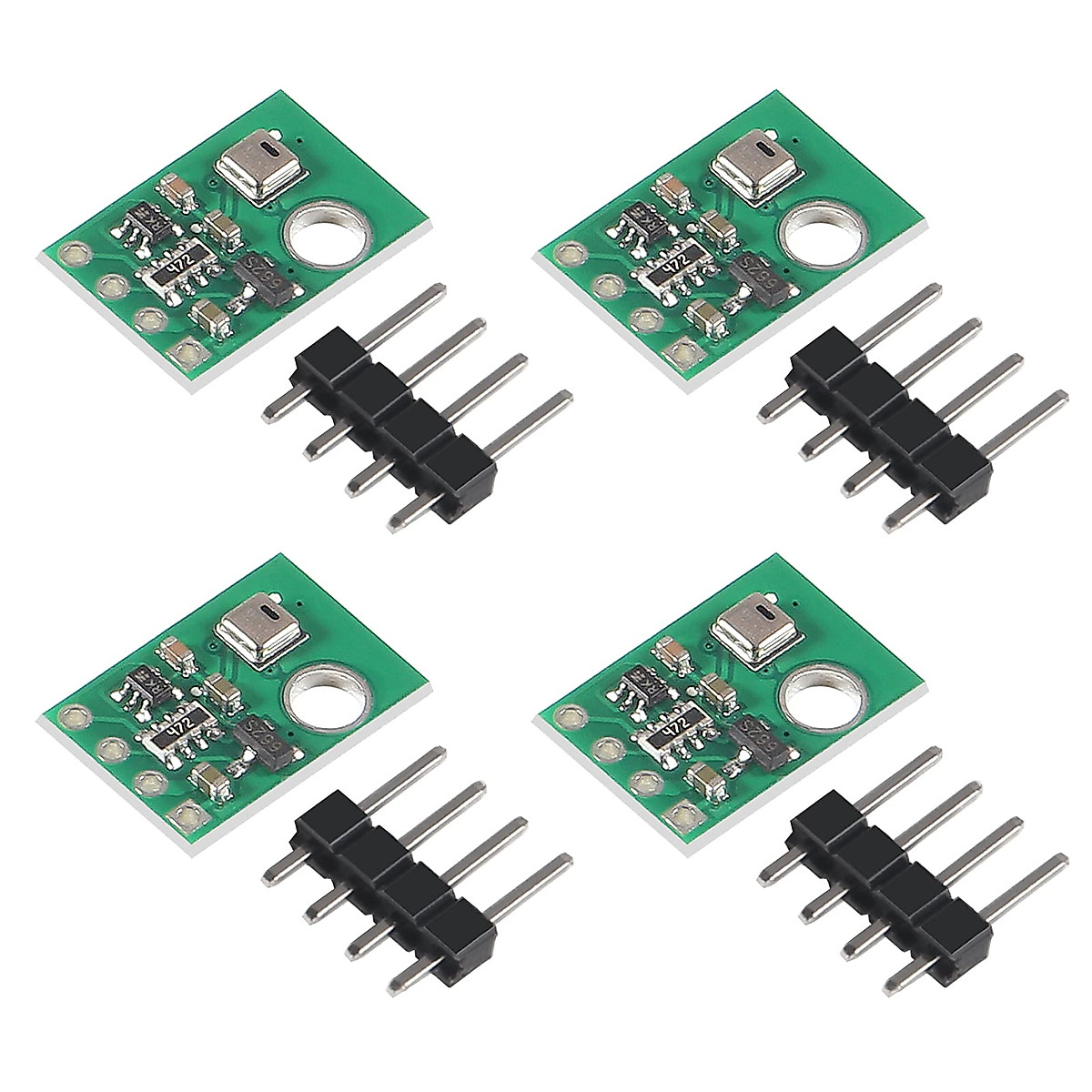 UMLIFE 4pcs AHT20 I2C Temperature and Humidity Sensor Module high-Precision Humidity Sensor Probe DHT11 AHT10 Upgraded Version for Arduino