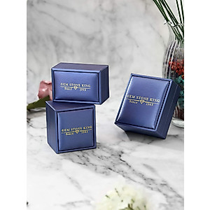 Gem Stone King 925 Sterling Silver Green Prasiolite and White Created Sapphire Ring For Women (3.00 Cttw, Cushion Cut 10X8MM, Available in size 5, 6, 7, 8, 9)