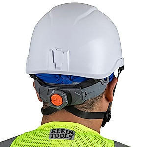 Klein Tools CLMBRSPN Safety Helmet Suspension, Replacement Part for Klein Tools Safety Helmets with Ratchet Knob and Pivot Adjustment