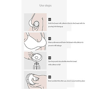 1pc Silicone Collection Cover Baby Feeding Breast Milk Shells Soft Postpartum Nipple Suction Container Breast Milk Collector Nursing Cups