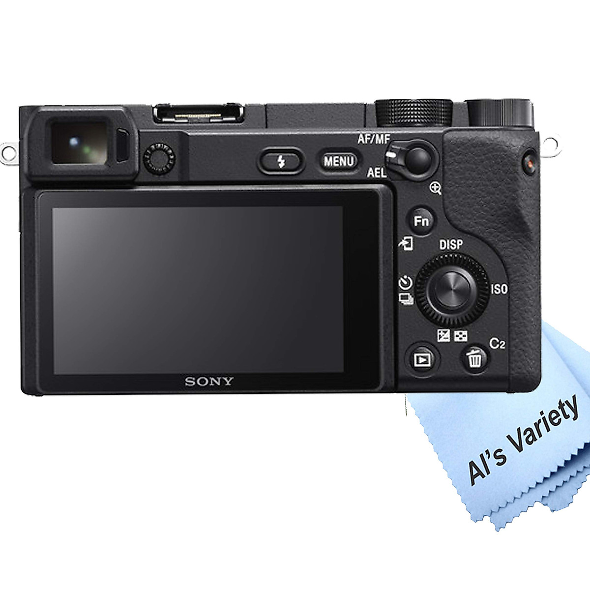 Sony a6400 Mirrorless Camera with16-50mm & 55-210mm Zoom Lenses + 128GB Pro Speed Memory + Case + Tripod + Software Pack -Proffesional Photo Bundle (Renewed)