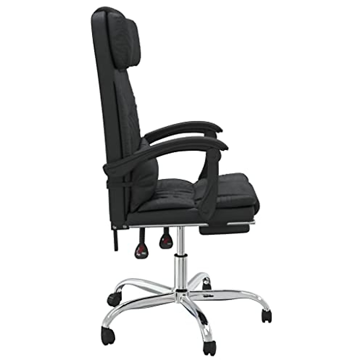 Ergonomic Office Chair, High Back Chair, Massage Reclining Office Chair Black Faux Leather Suitable for Home Office