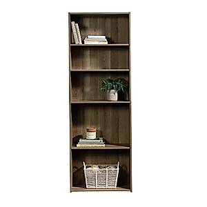 Sauder Beginnings 5-Shelf Bookcase, Summer Oak finish