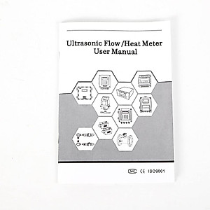 TUF-2000B Ultrasonic Flow Meter Wall Mounted Liquid Flowmeter, Flowmeter Fixed Water Ultrasonic,Water Liquid Flowmeter Transducers for Pipe Size DN32~DN6000mm