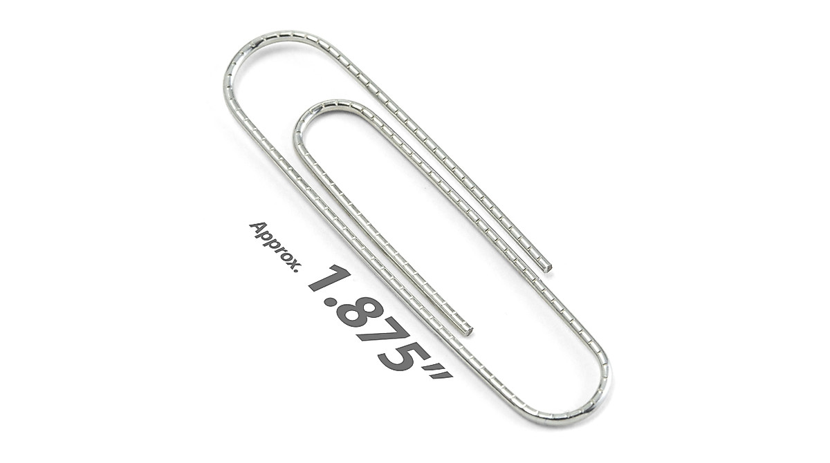 Officemate Giant Non-Skid Paper Clips - Secure Your Documents Effortlessly