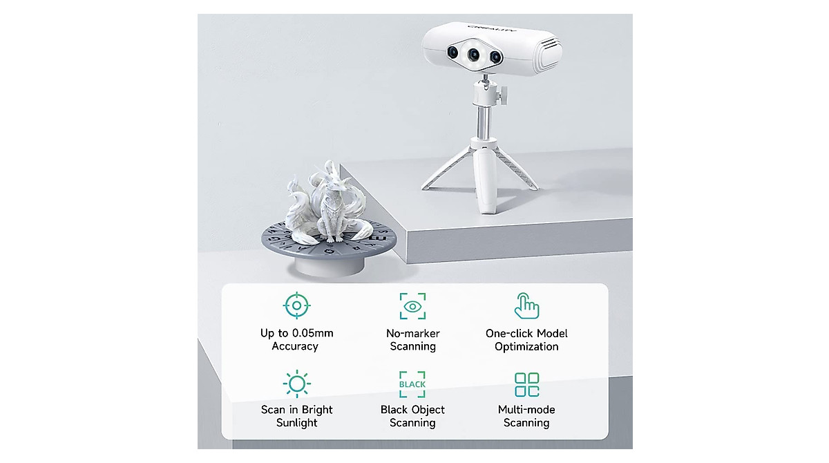 Creality 3D Scanner - Portable High-Precision Color 3D Scanning