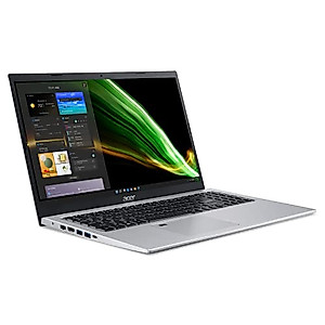 Acer Aspire 5 A515-56-53S3 Laptop | 15.6" Full HD IPS Display | 11th Gen Intel Core i5-1135G7 | Intel Iris Xe Graphics | 8GB DDR4 | 256GB SSD | WiFi 6 | Fingerprint Reader | BL Keyboard | Windows 11