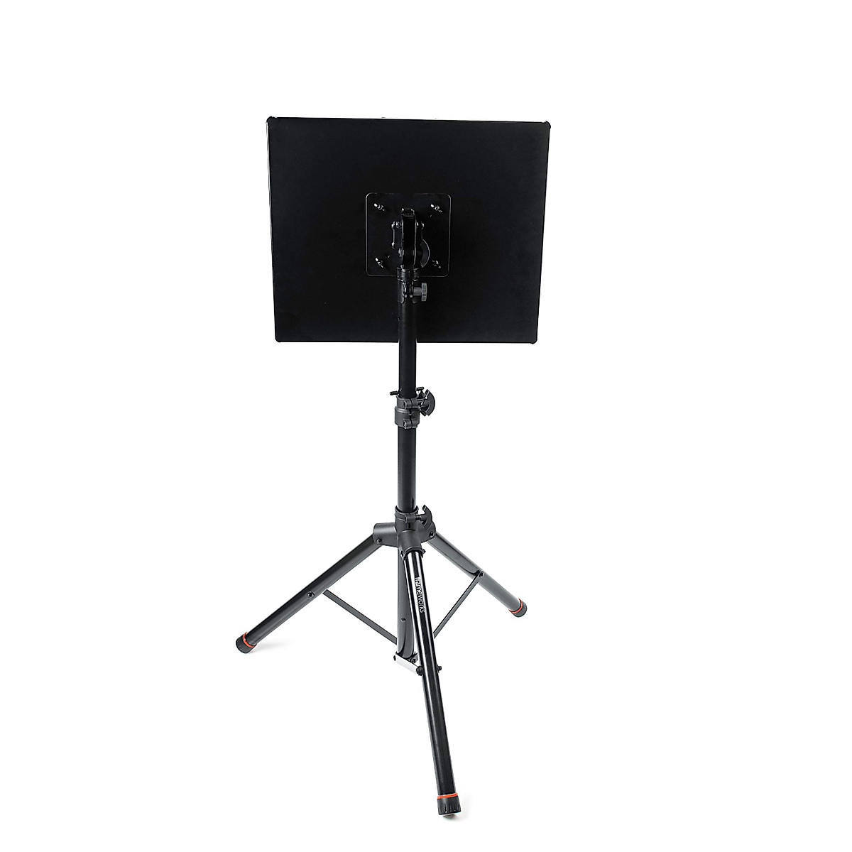 Gator Frameworks Heavy Duty Deluxe Adjustable Multi-Media Gear Stand Featuring 100x100 Vesa Mounting Brackets | Ideal for Laptops and more; Min/Max Height - 36"/48" (GFW-UTL-MEDIATRAY2)