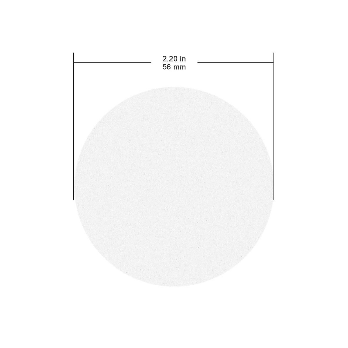 db11 FunChem Quantitative Filter Paper Circles, 56 mm Diameter Cellulose Lab Filter Paper, 20 Micron, Medium Filtration Speed, Pack of 100