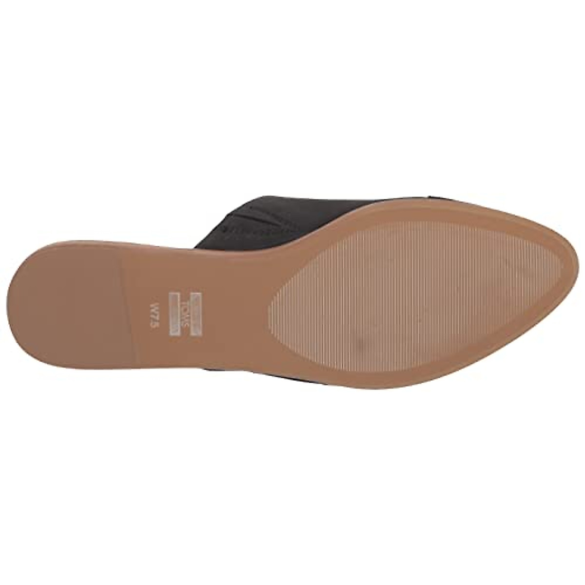 TOMS Women's Jade Loafer Flat, Black, 8.5