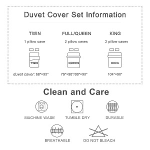 Castle Fairy Wolf Printed Bedding Set,Misty Woods Duvet Cover for Kids Teen Boys Girls,Natural Landscape Comforter Cover Decorative Room,Wild Animals Quilt Cover with 2 Pillowcases,King Size