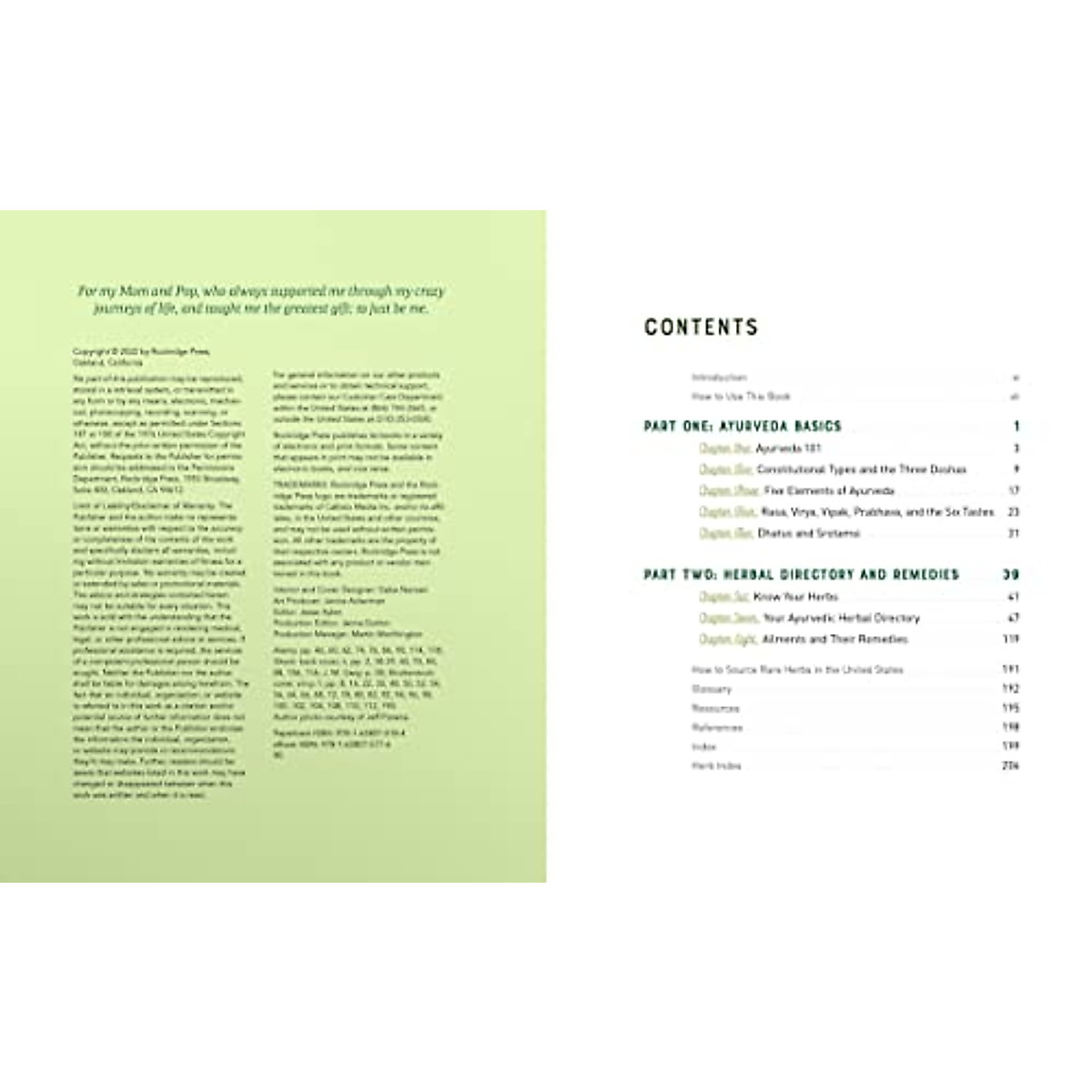 Ayurvedic Herbal Medicine for Beginners: More Than 100 Remedies for Wellness and Balance