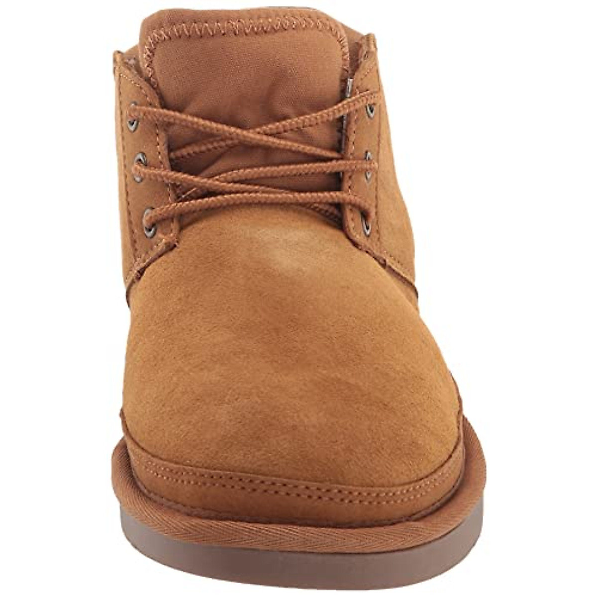 Koolaburra by UGG Unisex-Child ADVAY Chukka Boot, Chestnut, 2 Little Kid