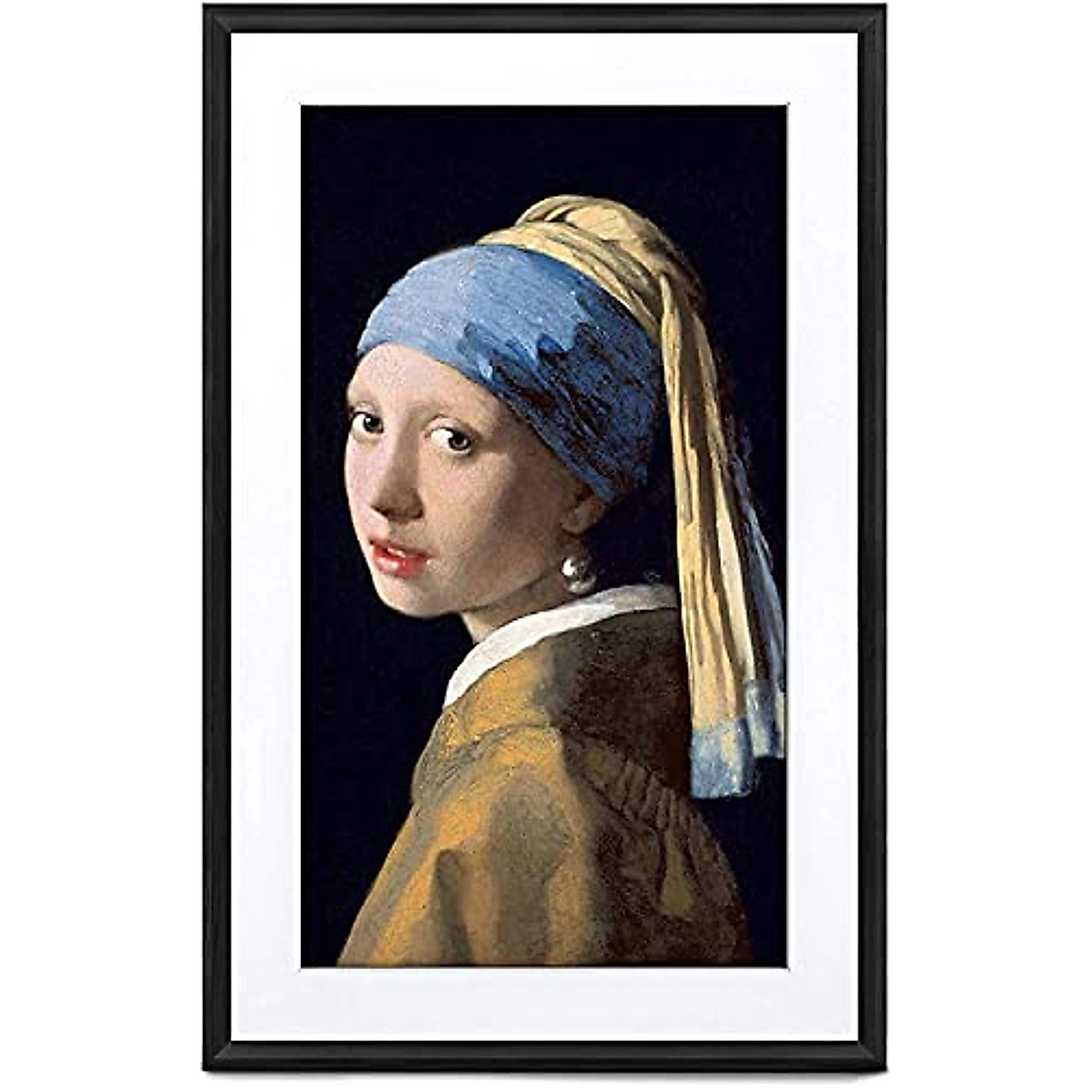 Netgear Meural Canvas II Bundle – 27" HD Digital Canvas (19X29) Black Frame with Swivel Mount & Annual Membership Card (MC327BLS)