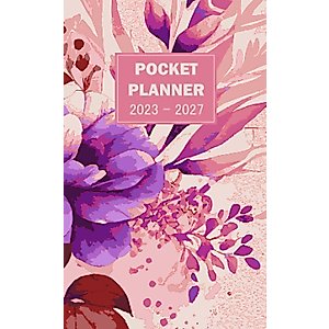 Pocket Planner 2023-2027 for Purse: 5 Years From May 2023 To December 2027
