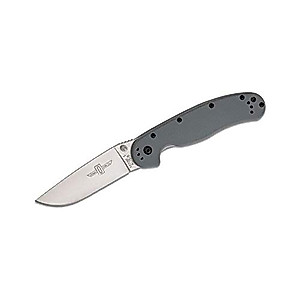 Ontario Knife Company ON8848GY: Rat I Linerlock Gray