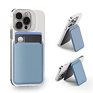 MOFT MagSafe Compatible Wallet Quick Access for iPhone 14 /iPhone 13/ iPhone12 series Open ID Window Convenient Card Use and Sturdy Stand with Steel Hinge Flash Wallet Phone Stand