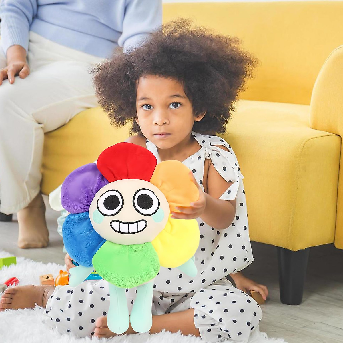 2 Pcs Dandy's World Plush Set, Soft Stuffed Dandys World Toy Combo, Figure Dolls Pillow for Kids Birthday Christmas (2 Pcs Dandy's World D)