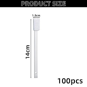 Disposable Crevice Cleaning Tools Brush: 100Pcs YIDM Crevice Cleaning Tools, Detail Gaps Scrub Cleaner Brush Set, Small Cleaning Brushes for Bathroom Kitchen Household, Small Spaces Cleaner Tool kit