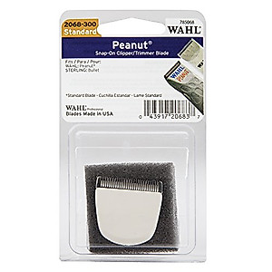 Wahl Professional - Peanut Clipper/Trimmer Snap-On Blade - Professional-Quality Blade for Wahl Peanuts - White