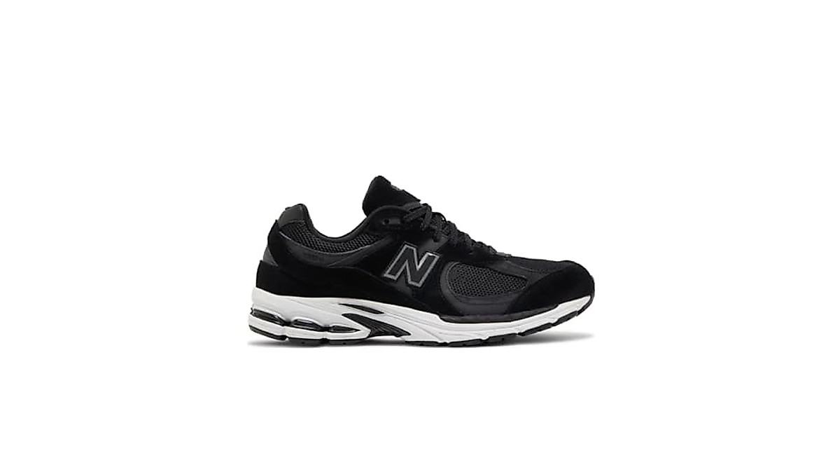 New Balance 2002R Shoes Black/Phantom - Comfortable Urban Sneakers