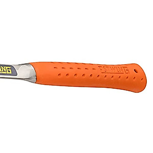 ESTWING Rock Pick - 22 Oz Geology Hammer with Pointed Tip & Shock Reduction Grip - EO-22P