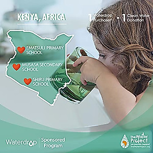 Waterdrop WD-G3-CB Filter, Replacement for WD-G3-W, WD-G3P600 and WD-G3P800-W Reverse Osmosis System, 1-year Lifetime