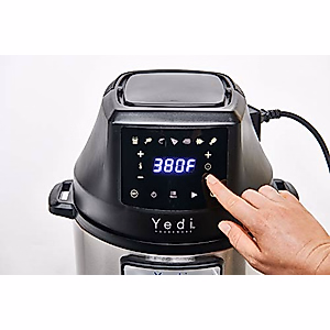Yedi Tango, 2-in-1 Air Fryer and Pressure Cooker, 6 Quart, with Deluxe Accessory kit