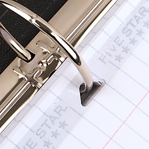 Five Star Loose Leaf Paper, Notebook Paper, Wide Ruled Filler Paper, Reinforced, Fights Ink Bleed, 8 x 10.5, 80 Sheets (150002-23), White