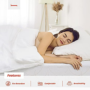 PrimaSleep 9 Inch Multi-Layered Memory Foam Full Mattress