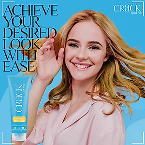CRACK HAIR Shampoo - Moisturizes & Protects Hair From Dryness, Helps Reduce Breakage & Improves Texture, and Restores Youthful Shin