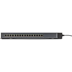 Netgear Gss116e-100nas Prosafe 16-Port Click Switch w/ Mounting Kit (NetgearGSS116E-100NAS )