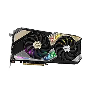 ASUS KO NVIDIA GeForce RTX 3060 Ti OC Edition 8GB GDDR6 Gaming Graphics Card (PCIe 4.0, 8GB GDDR6 Memory, HDMI 2.1, DisplayPort 1.4a, Axial-tech Fan Design, 0dB Technology, Enduring capacitors)