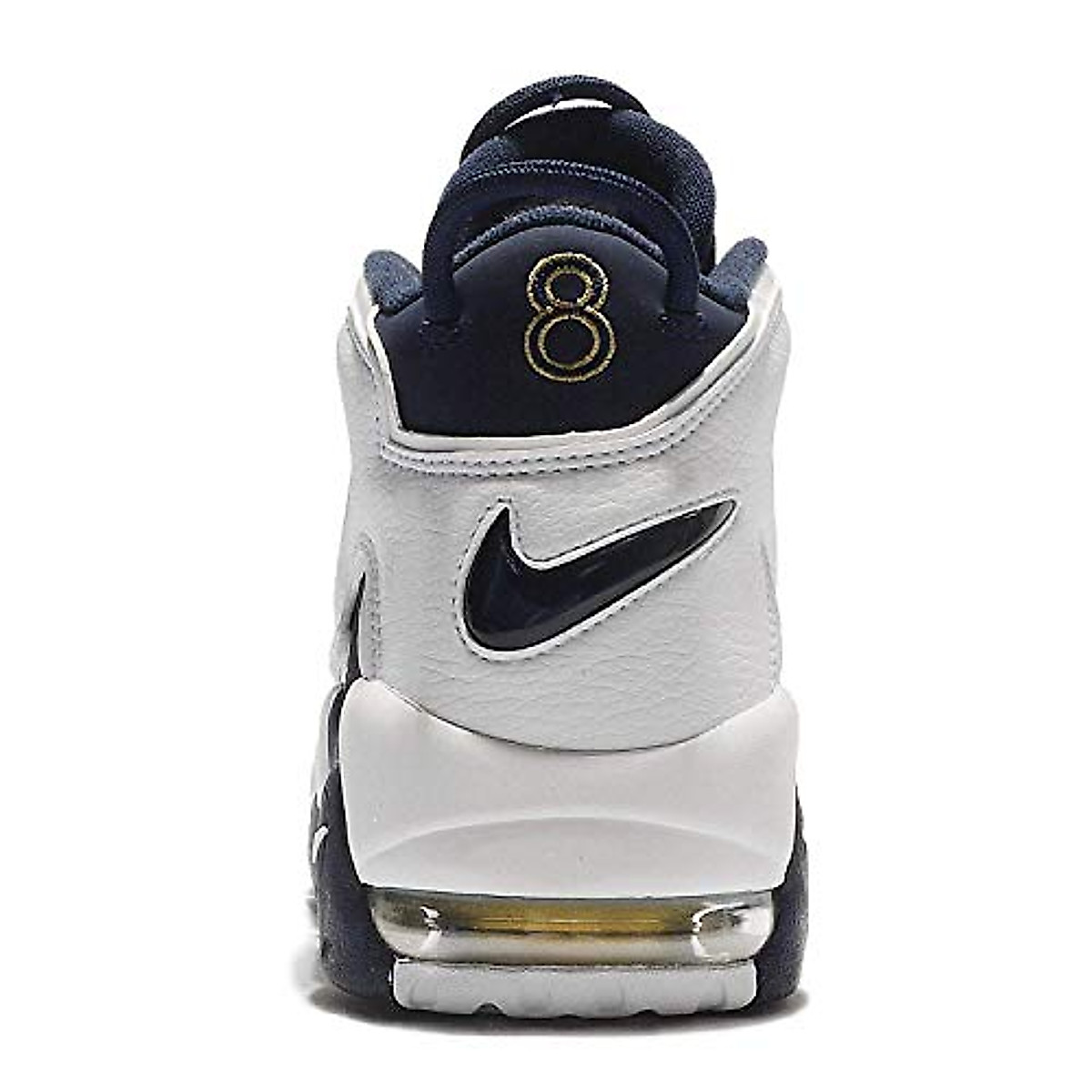 Nike Air More Uptempo (Olympic) White/Metallic Gold-Uni Red-Midnight Navy (9)