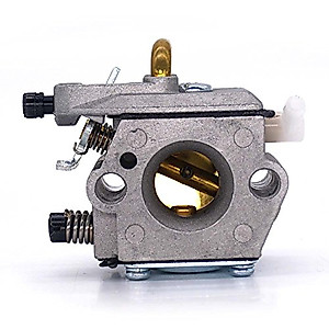 FitBest New Carburetor WT-194 with Fuel Line Oil Line Spark Plug Fuel Filter Oil Filter for Stihl 024 026 MS240 MS260 Chainsaws