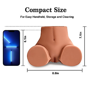 Sex Doll Male Sex Toy for Men - Adult Toys Male Masturbator Pocket Pussy Ass Realistic Sex Dolls for Men Hands Free Stroker Soft Butt with 3D Vagina Anal Sex - Adult Toy Male Sex Toys for Men Pleasure